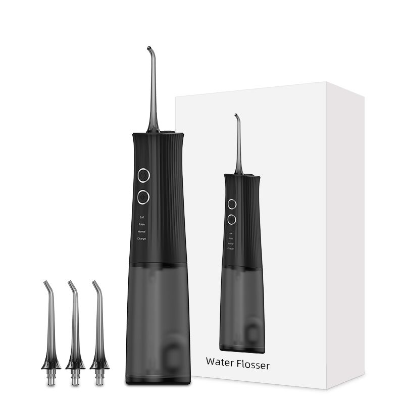 FP09C Portable Water Flosser: 1700 Pulses/Min Oral Irrigator with Dual ...