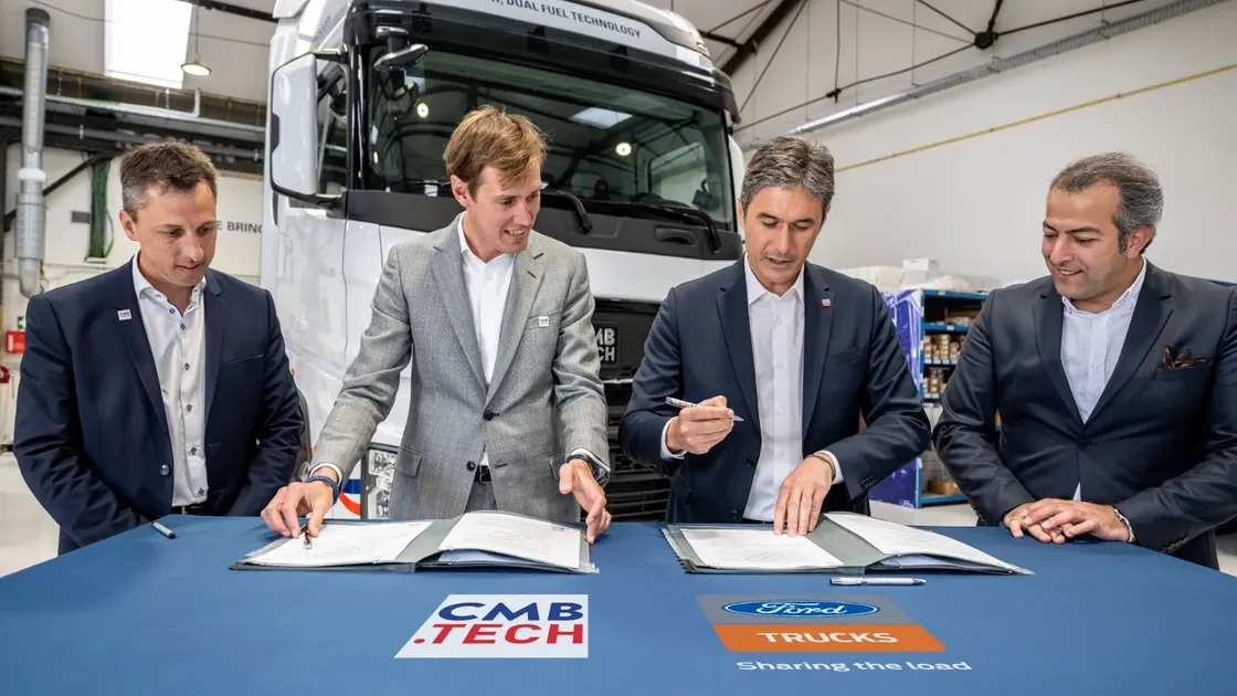 CMB.TECH and Ford Trucks to convert vehicles with dual-fuel hydrogen ...