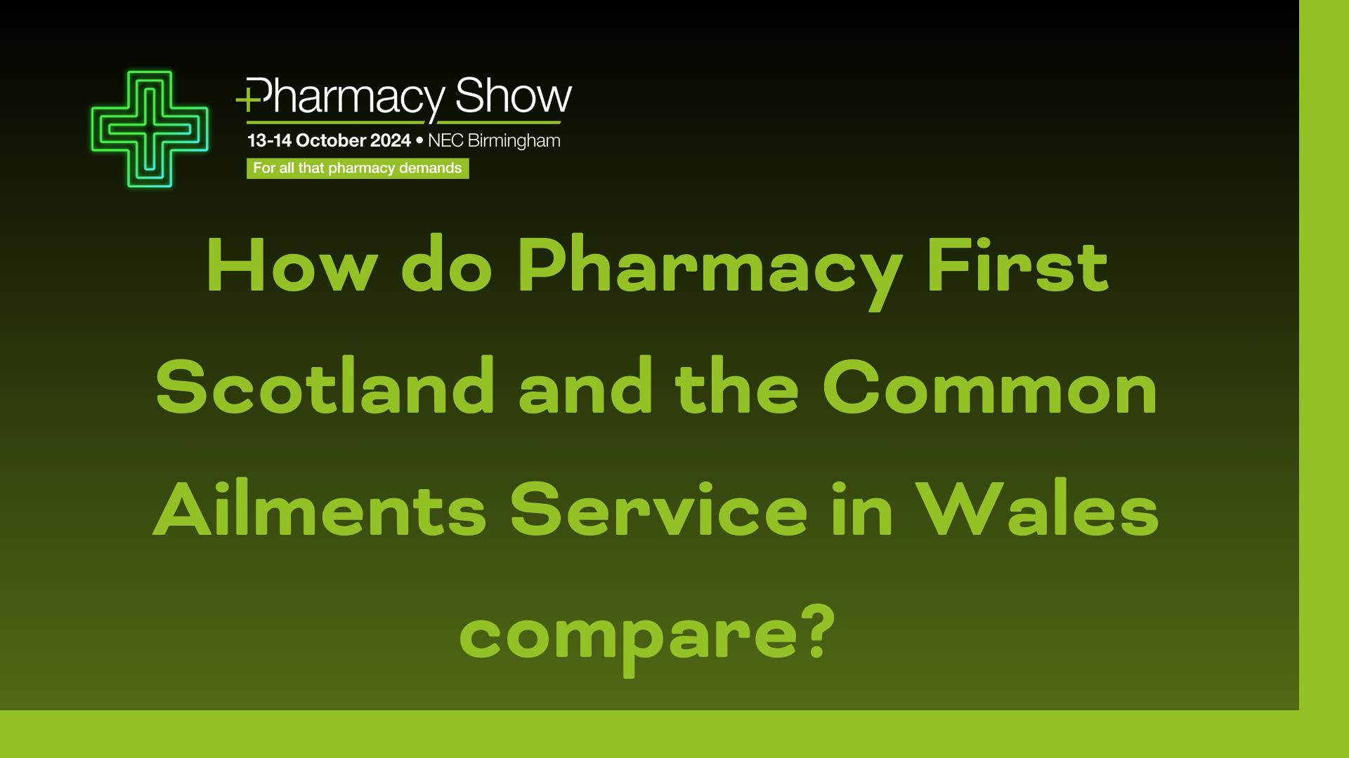 How do Pharmacy First Scotland and the Common Ailments Service in Wales ...