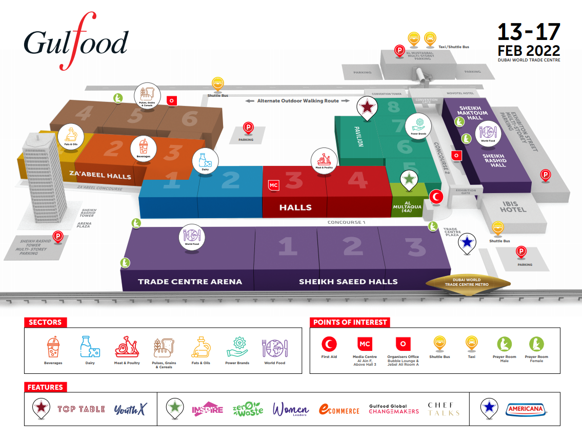 Gulfood Useful Info