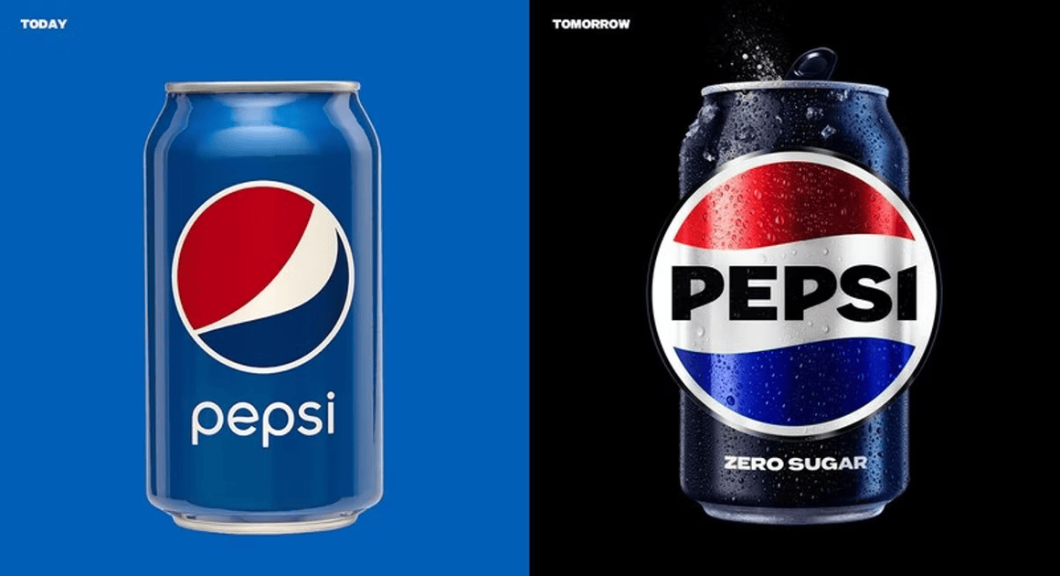PepsiCo rebrands Pepsi with a new logo for the first time in 14 years ...