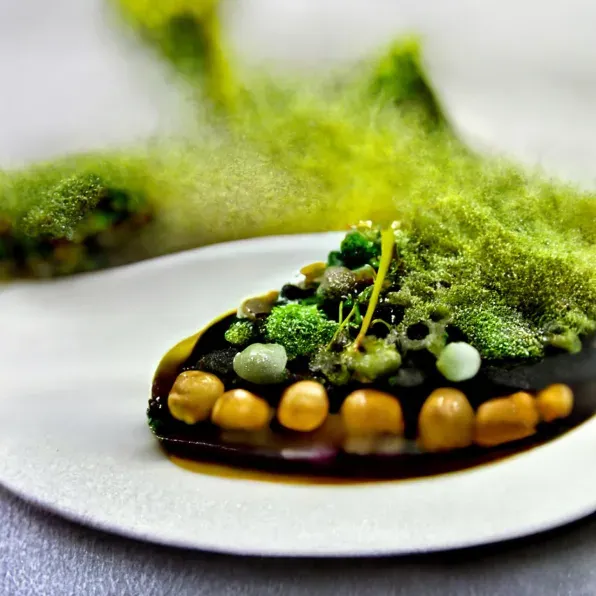 These 3-Michelin-starred plates were invented by AI. The food doesn't ...
