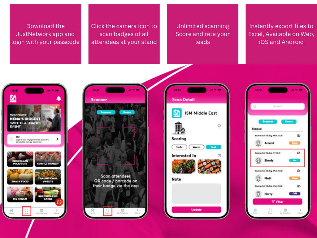 Lead Capture Tool - ISM Middle East 2025