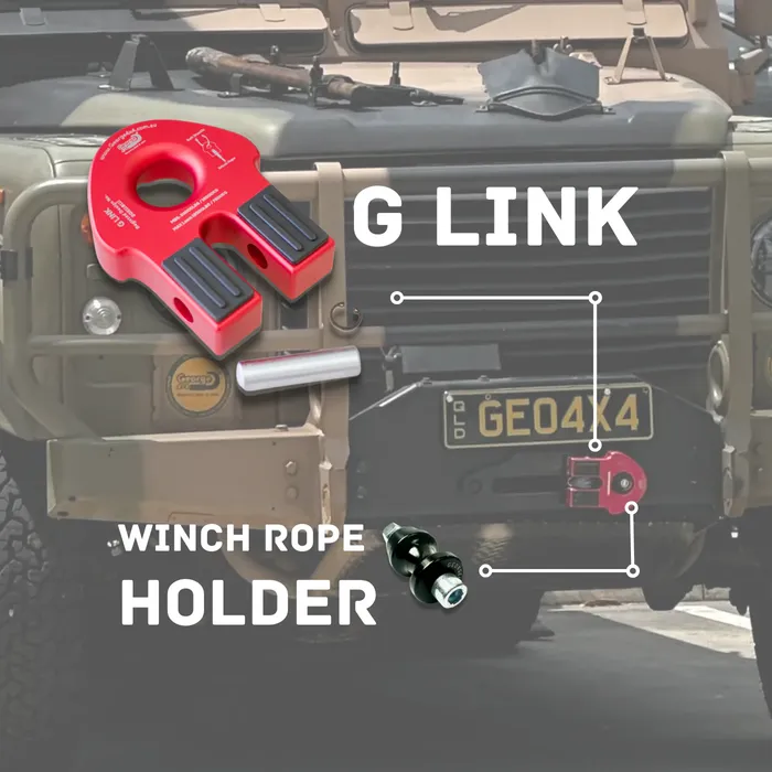 Winch Flat Shackle G Link ( Winch Hook) - National 4x4 Outdoors Show ...