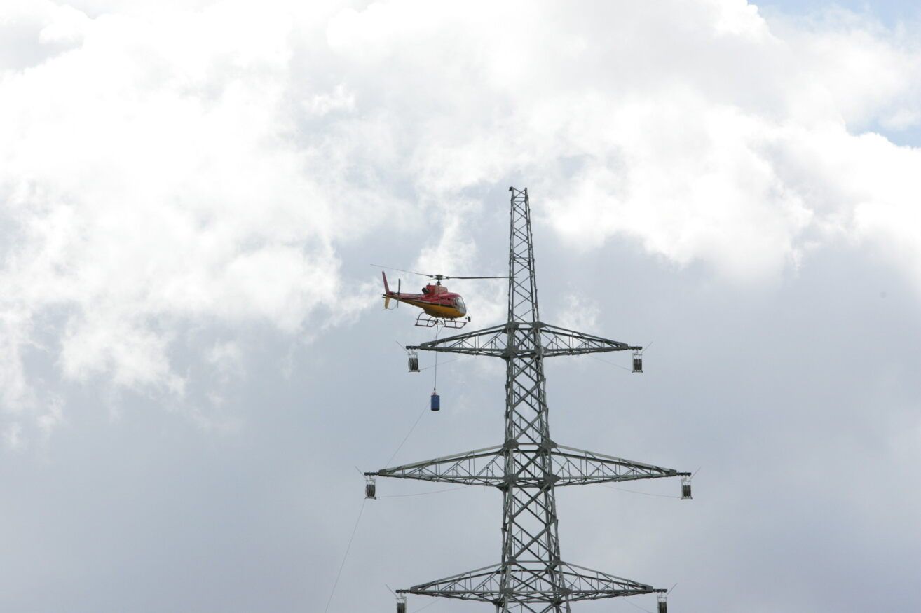 Helicopter Stringing - Utility Week Live 2025