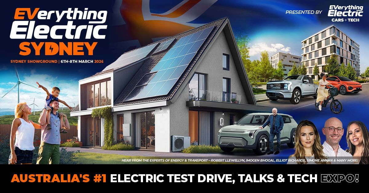 Electric Vehicle & Home Energy Expo | Everything Electric SYDNEY 2026