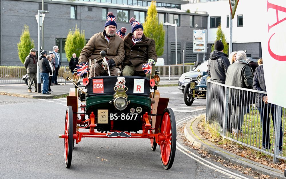 Theatrical Crawley gears up to travel back in time - Veteran Car Run 2025