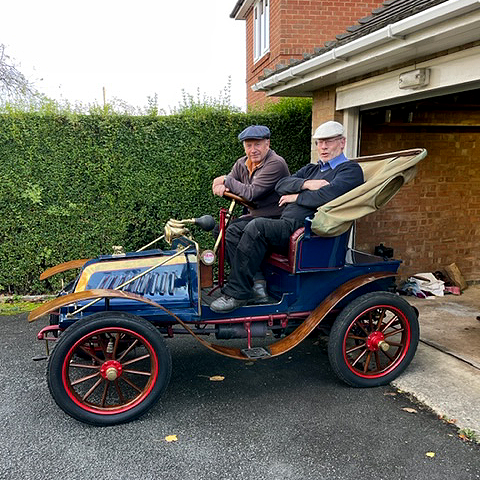 Spectators – turned marshals – turned participants! - Veteran Car Run 2025