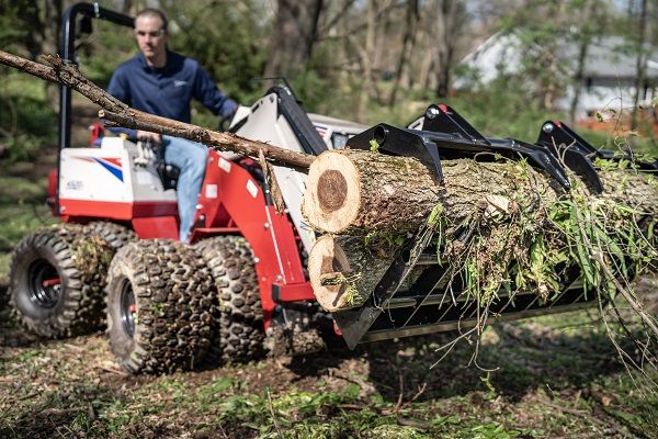 New Log Handling Attachments launched by Ventrac - SALTEX