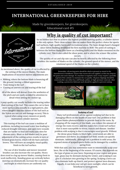 Educational Cards - Saltex 2024