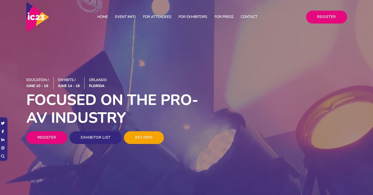 InfoComm 23 | Everything Pro-AV is at InfoComm