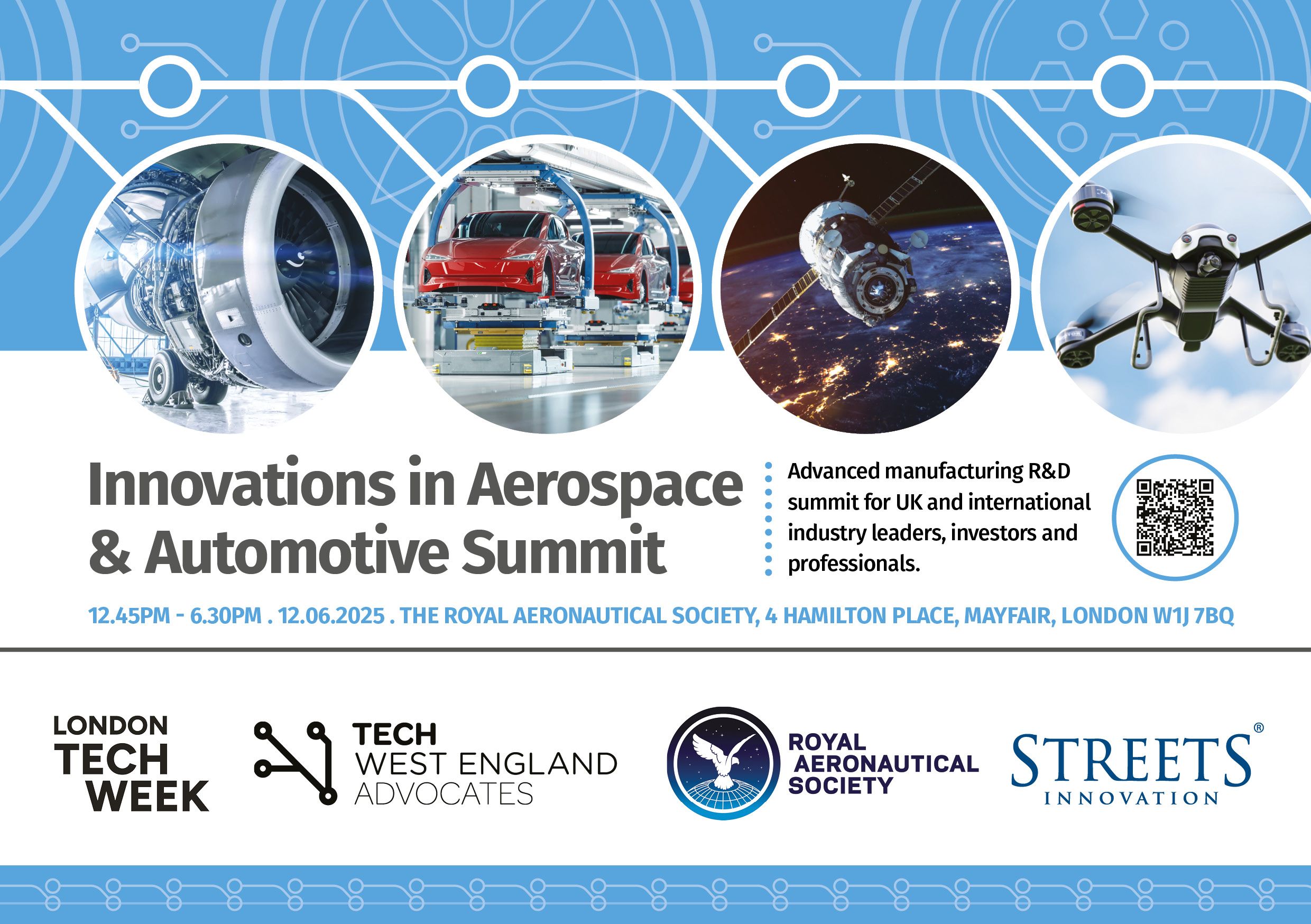 Innovations in Aerospace & Automotive Summit - London Tech Week 2026