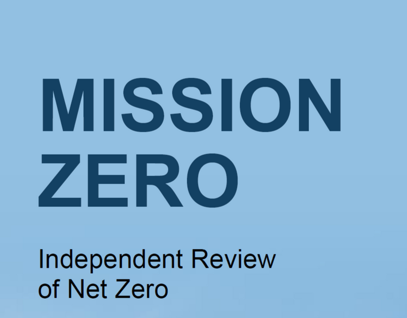 Mission Zero - Independent Review of Net Zero - Innovation Zero World 2026