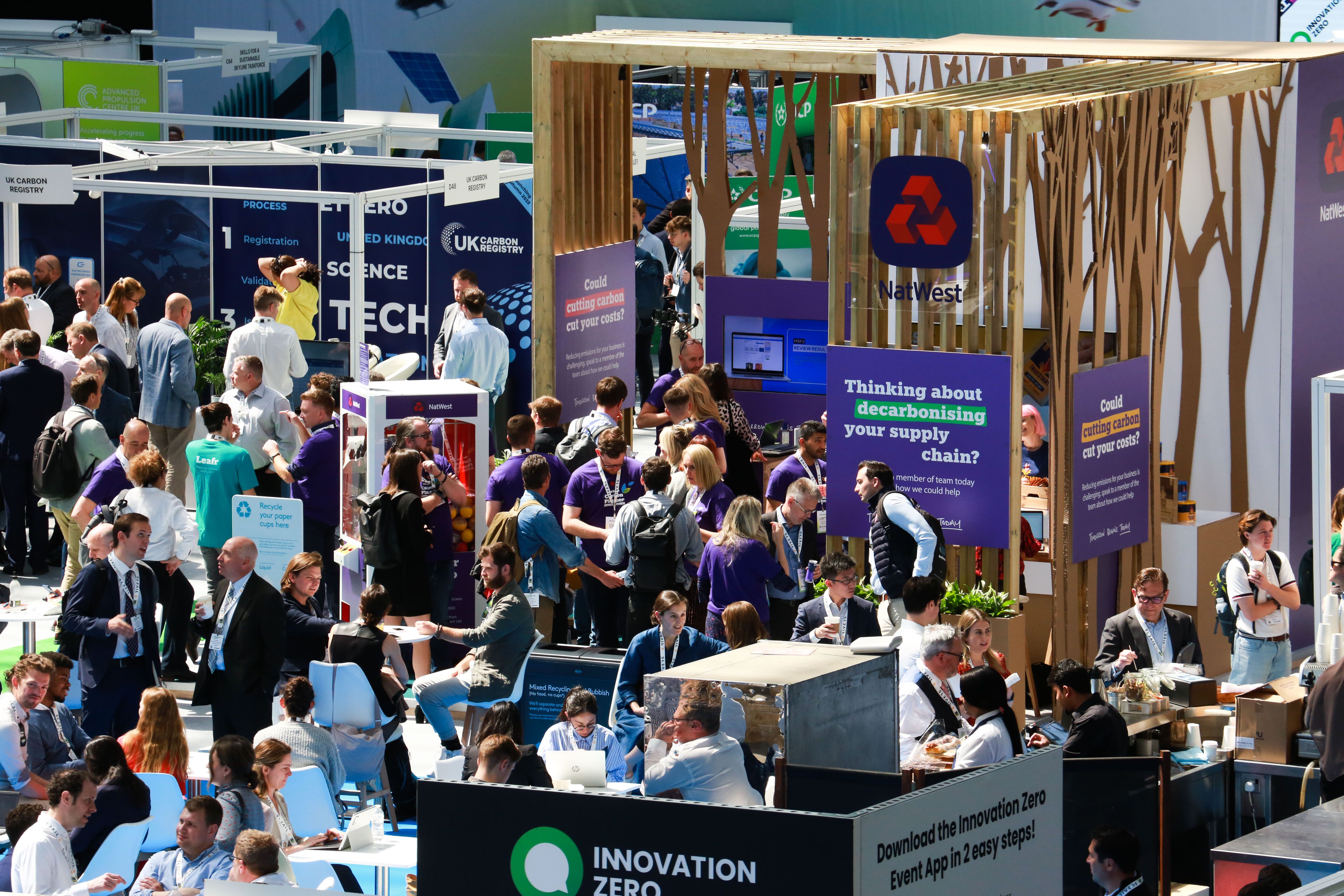 Thousands attend inaugural clean-tech event at London’s Olympia - Innovation Zero World 2026