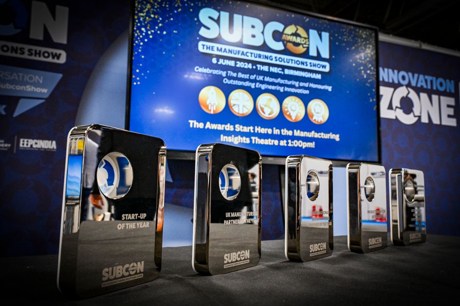 The Manufacturing Solution Awards 2024 | Subcon 5-6 June | NEC Birmingham