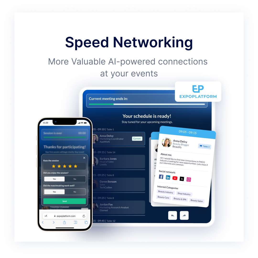 Speed Networking - International Confex