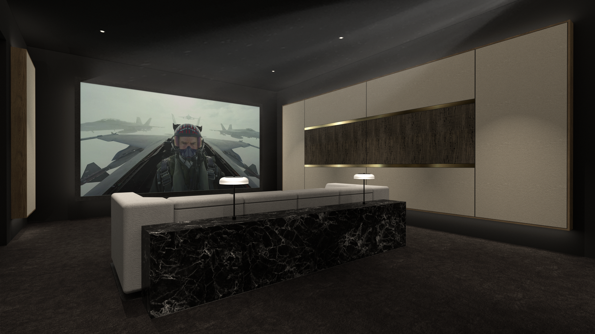 Home cinematic opulence in the Grand House - Grand Designs Live