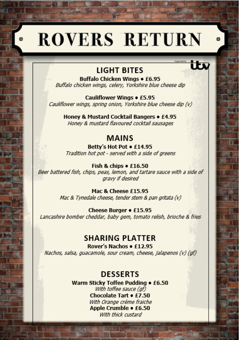 Rovers Return Inn - Ideal Home Show