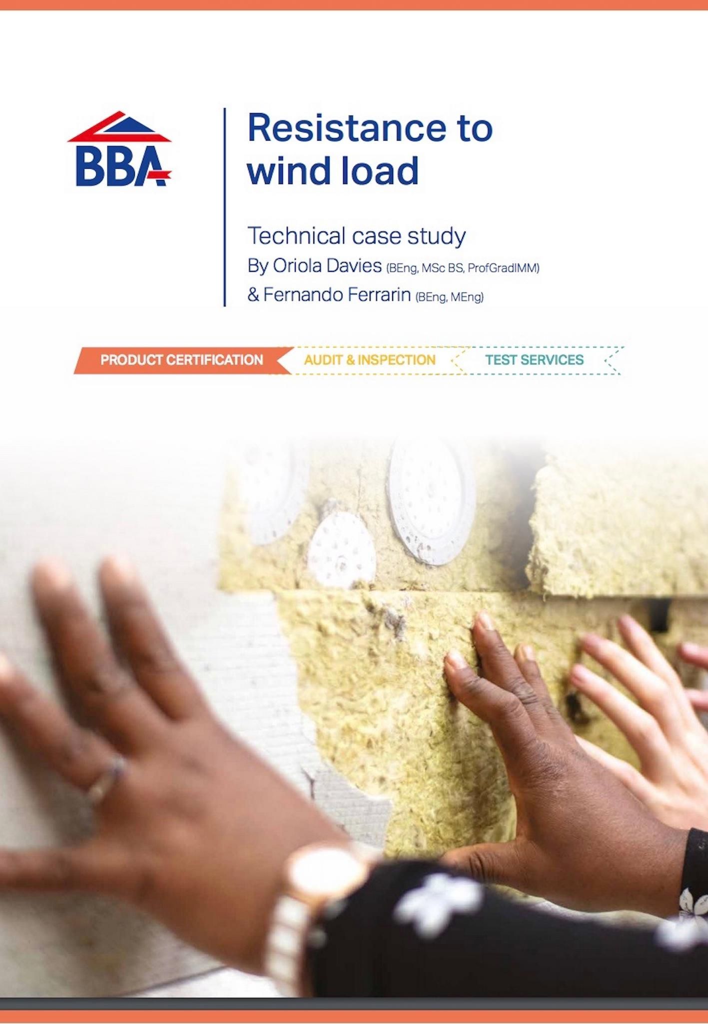 BBA releases EWIS wind-loading technical case study - UK Construction Week