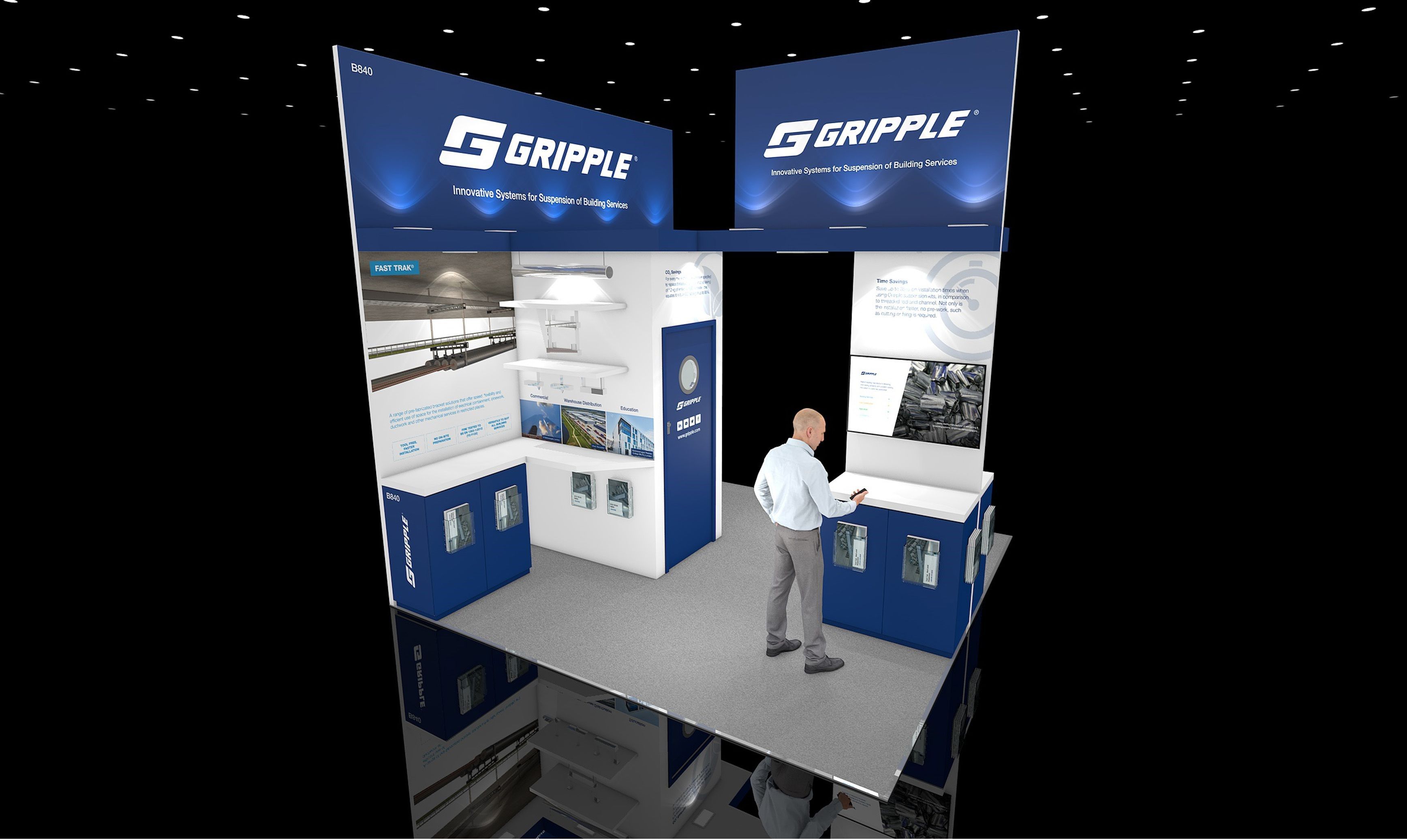 FAST TRAK YOUR WAY TO THE GRIPPLE STAND - UK Construction Week