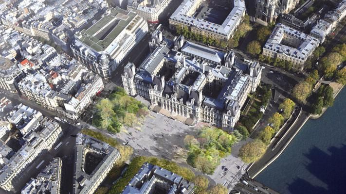 Paris plans to go green by planting "urban forest" around architectural ...