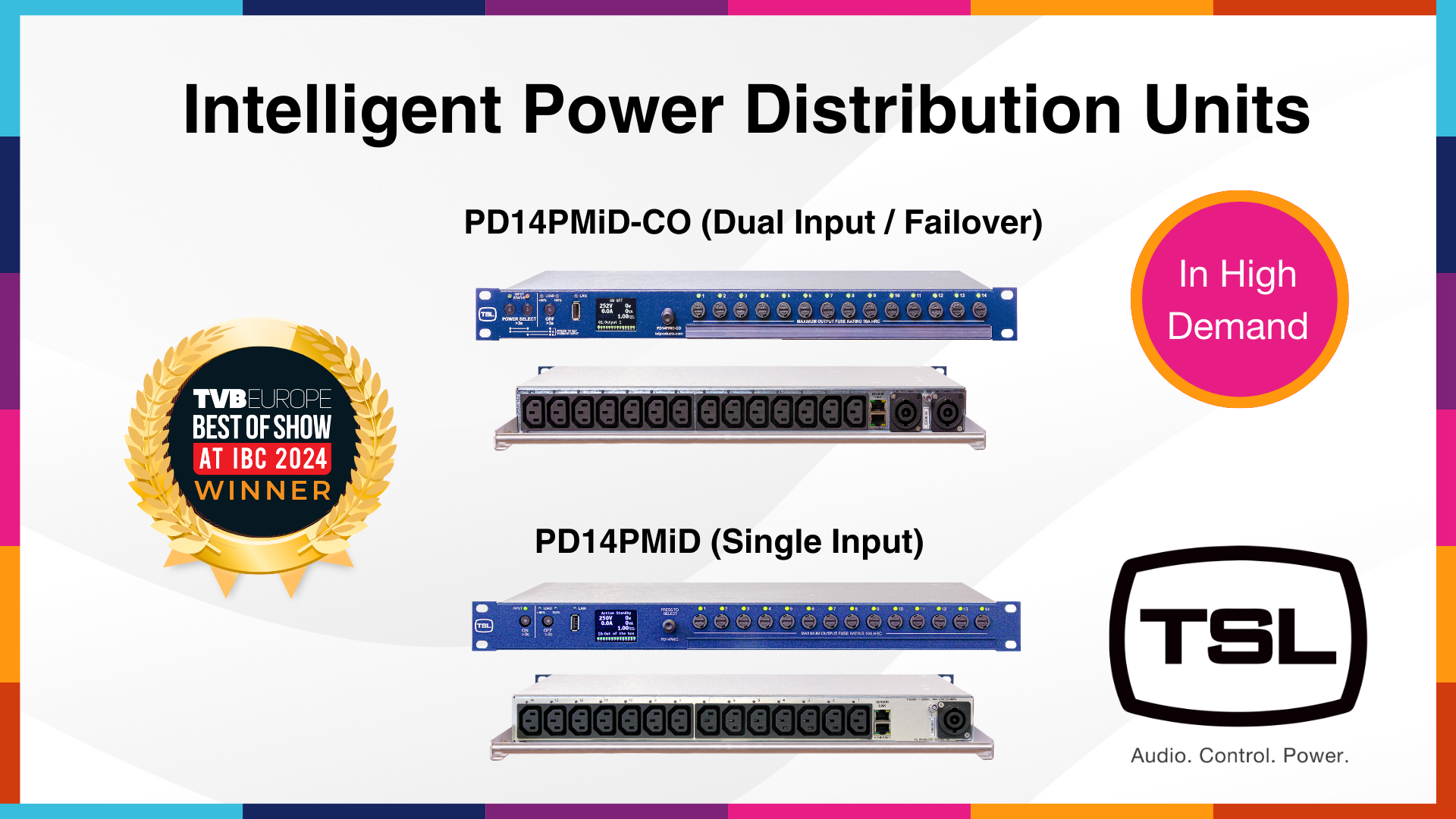 Intelligent Power Distribution Units - MPTS
