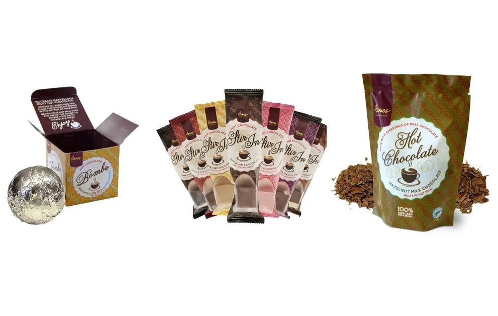 Hames Chocolates exhibit luxury Hot Chocolate line up at IFE 2025 ...