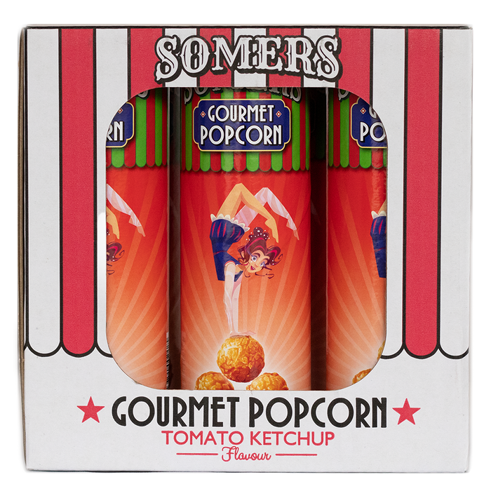 TOMATO KETCHUP SOMERS GOURMET POPCORN - IFE 2025
