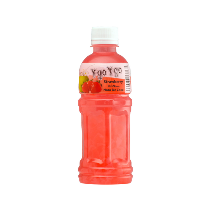 YGO YGO Nata De Coco Strawberry Flavour 350ML - IFE 2025