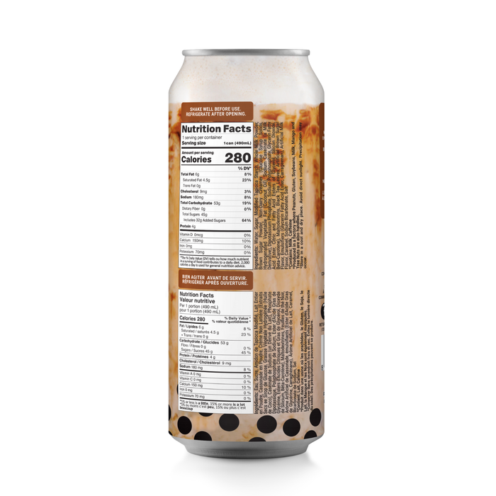 Pocas Bubble Tea Brown Sugar Flavour 490ml - IFE 2026