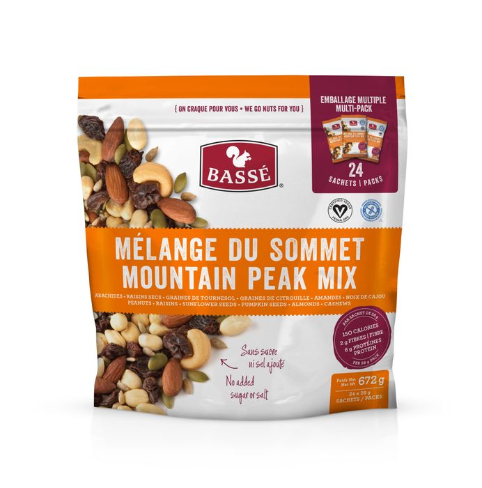 Bassé Mountain Peak Mix 24 x 28 g Multipack - IFE 2027