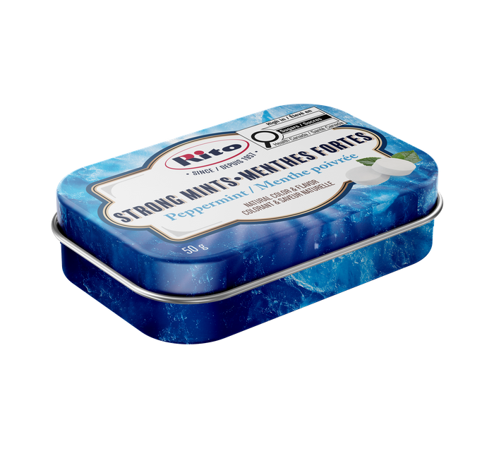 Rito Strong peppermints in a tin - IFE 2027
