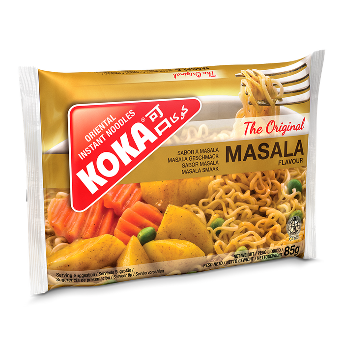 KOKA Instant Noodles - MASALA - 85g packet - IFE 2025