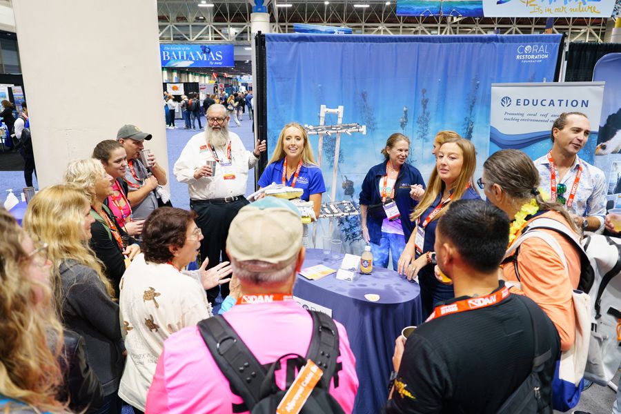 Exhibit at DEMA Show 2024