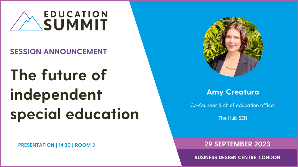Session announcement: The future of independent special education ...