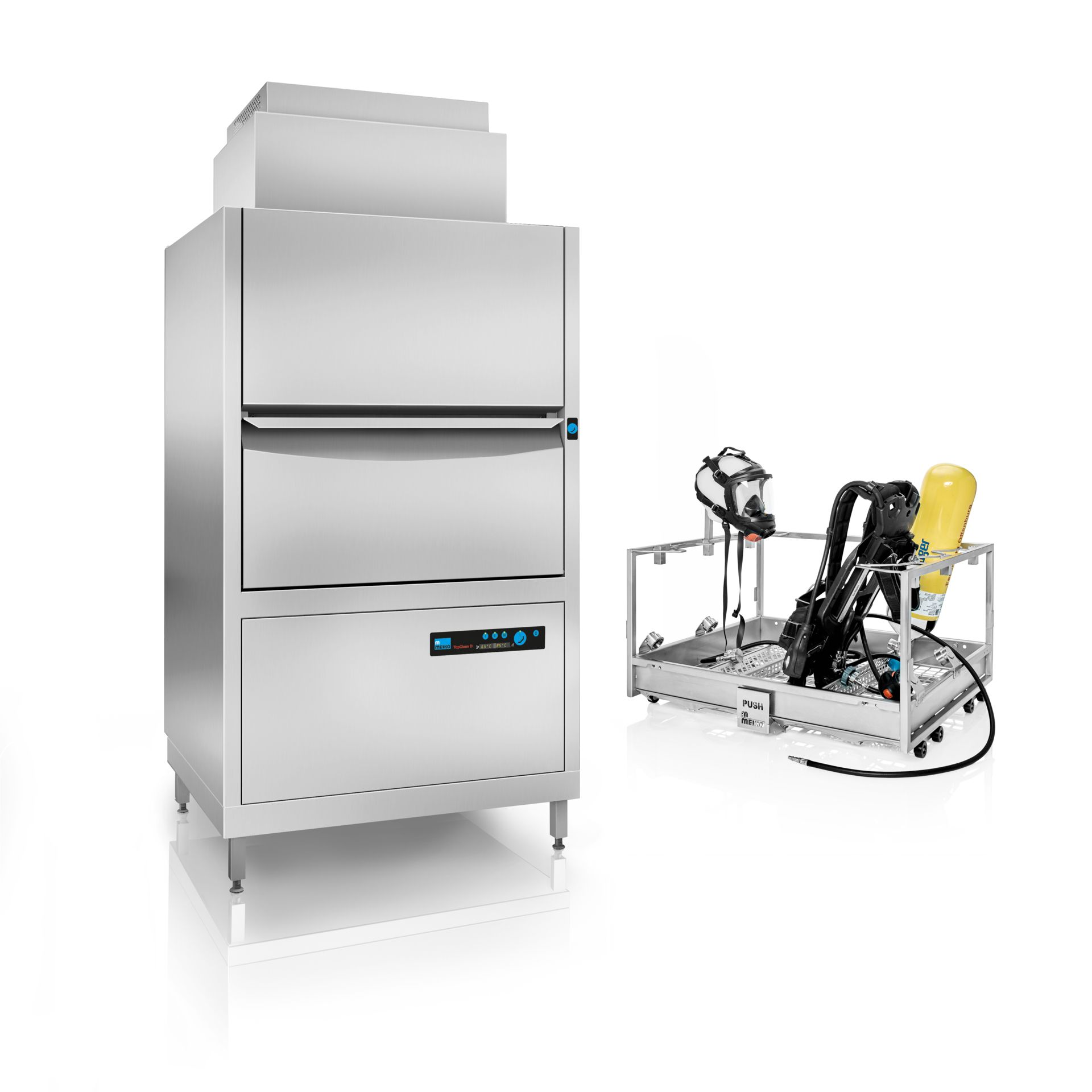MEIKO TopClean D: Machine pre-cleaning of personal protective equipment ...