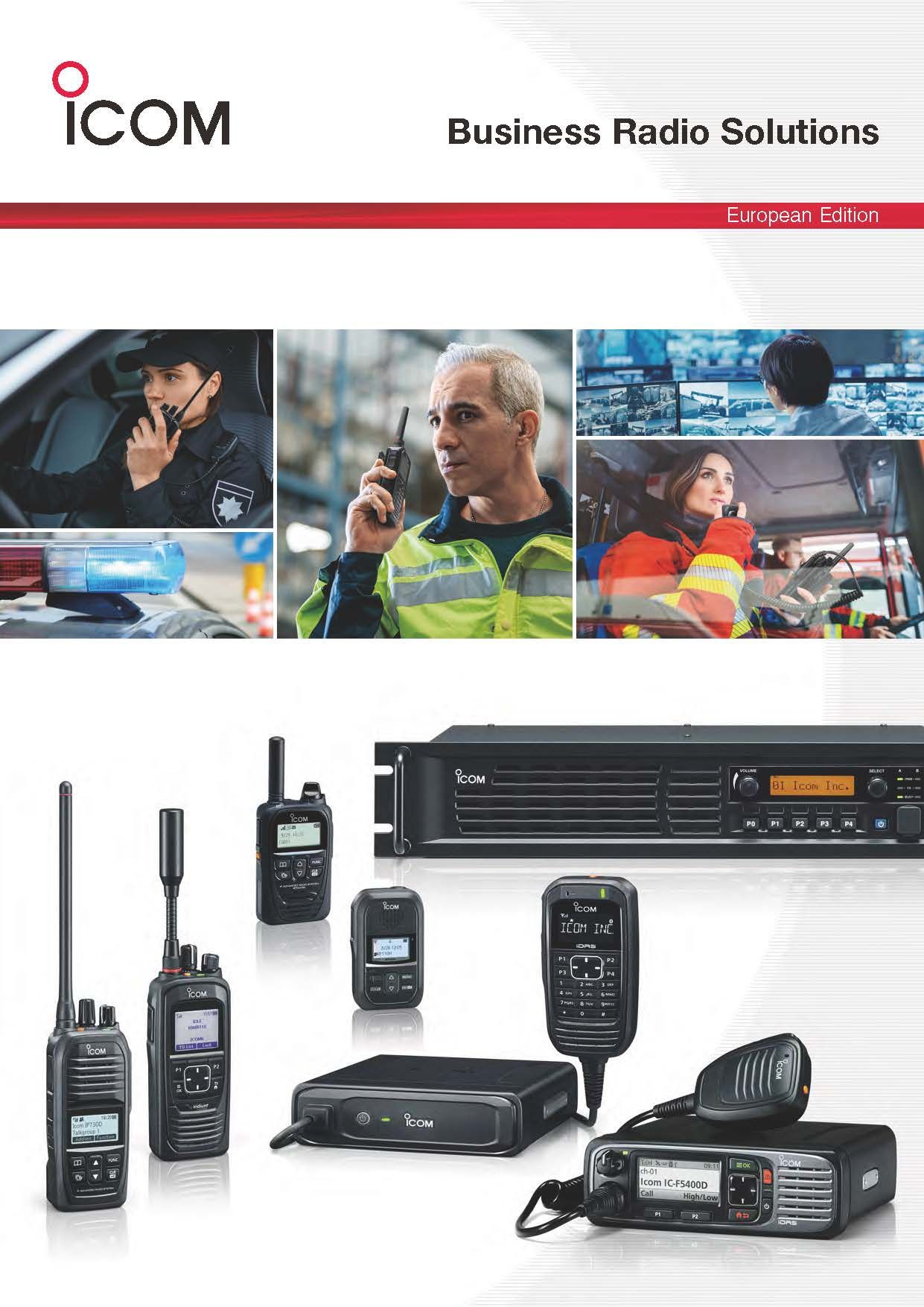 Icom Business Radio Catalogue - The Emergency Services Show 2025