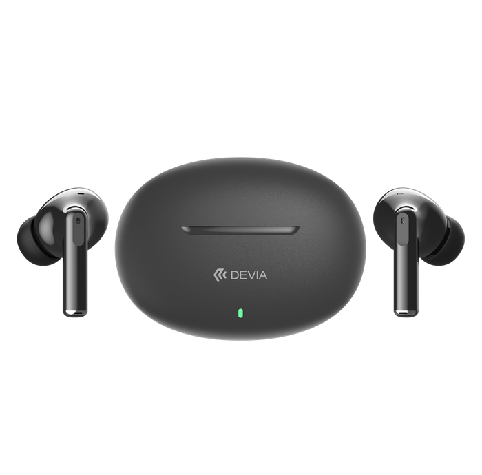 Devia - TWS-K2 - True Wireless Earbuds & Charging Case - Black - The ...