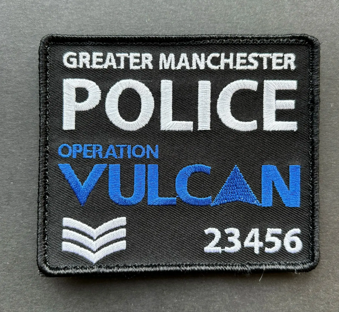 Embroidered ID Patches - The Emergency Services Show 2025
