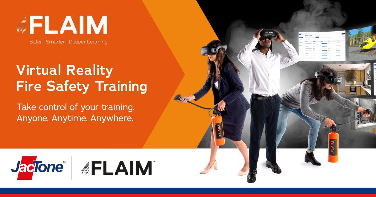 FLAIM VR Fire Training Systems - The Emergency Services Show 2023