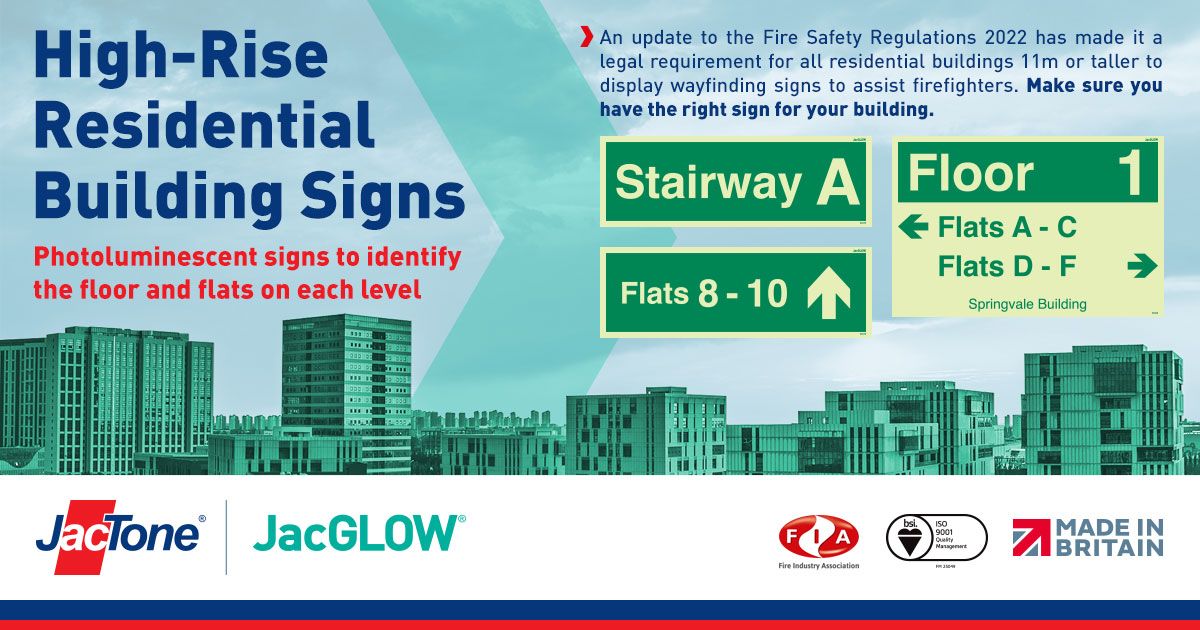 High-Rise Residential Building Signs - The Emergency Services Show 2025