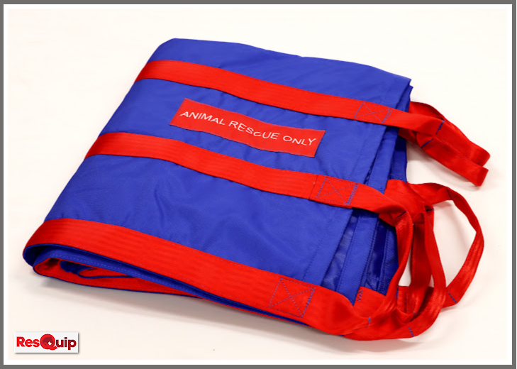 Resquip Ltd - Animal Rescue Carry Sheet - The Emergency Services Show 2024