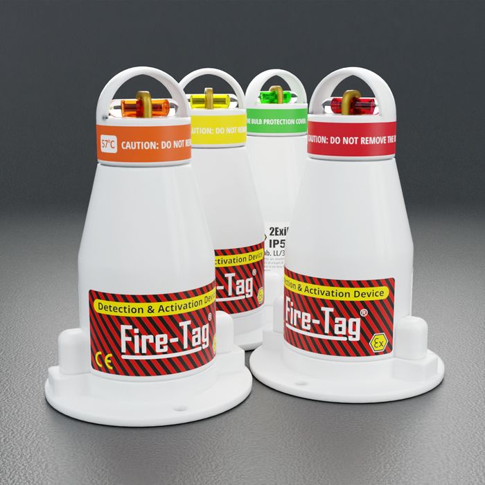 FIRE-TAG® THERMAL DETECTION & AUTONOMOUS TRIGGERING DEVICE - The Fire Safety Event 2026