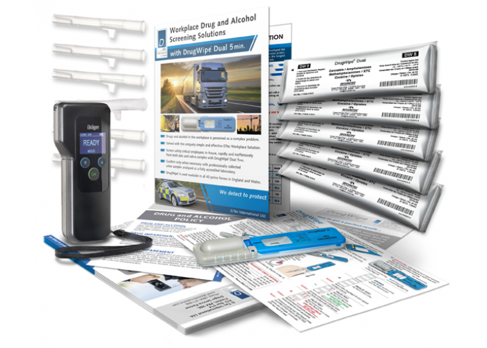 Drug and Alcohol Screening Complete Starter Kit - The Health & Safety ...