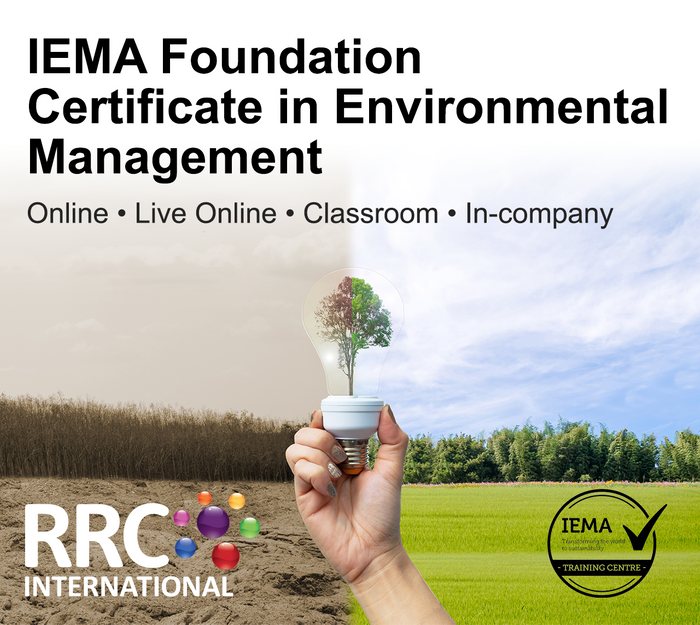 IEMA Foundation Certificate in Environmental Management - The Health ...