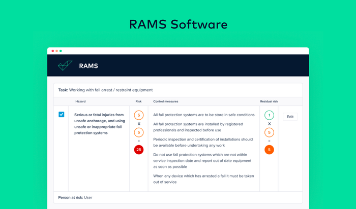 RAMS Software - The Health & Safety Event 2025