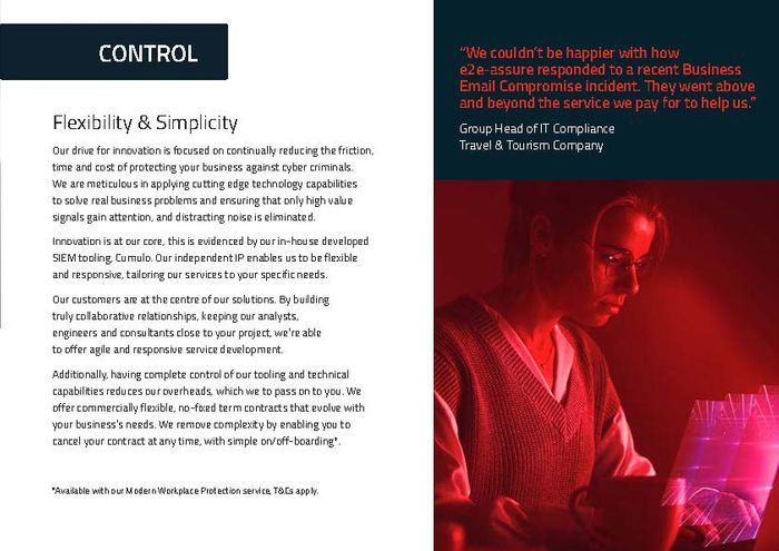 Control - Flexibility & Simplicity - International Cyber Expo 2024