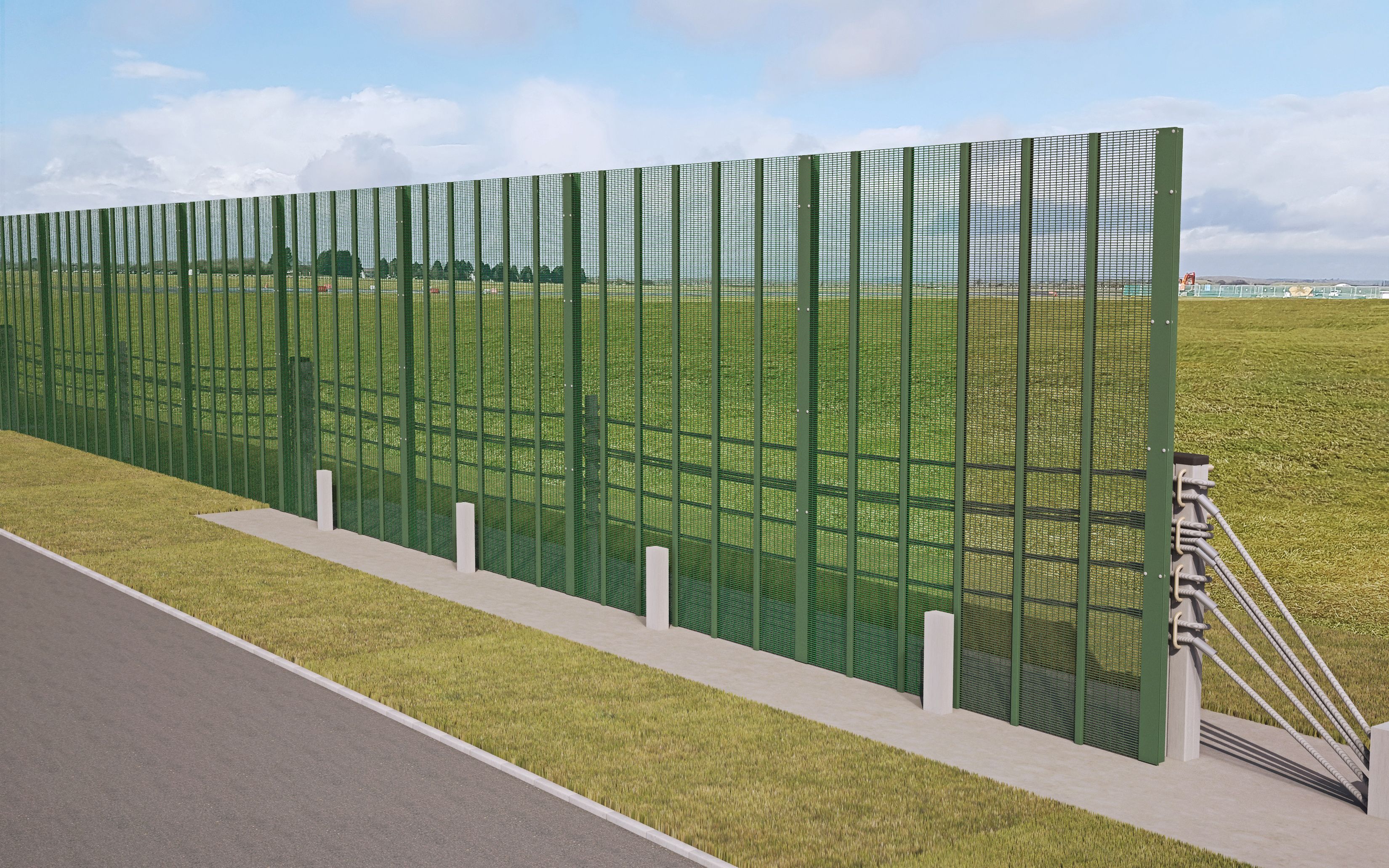 Oneline Springline 30/50 Anti-Terrorist Crash Fence - International ...