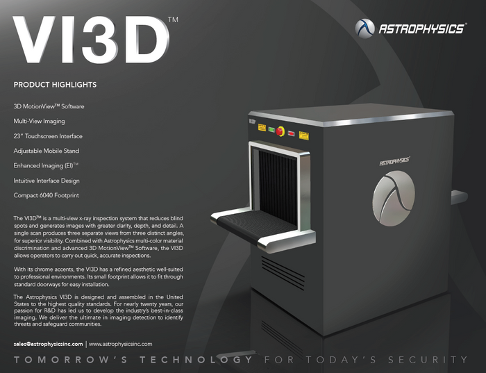 Astrophysics VI3D' - International Security Expo 2026