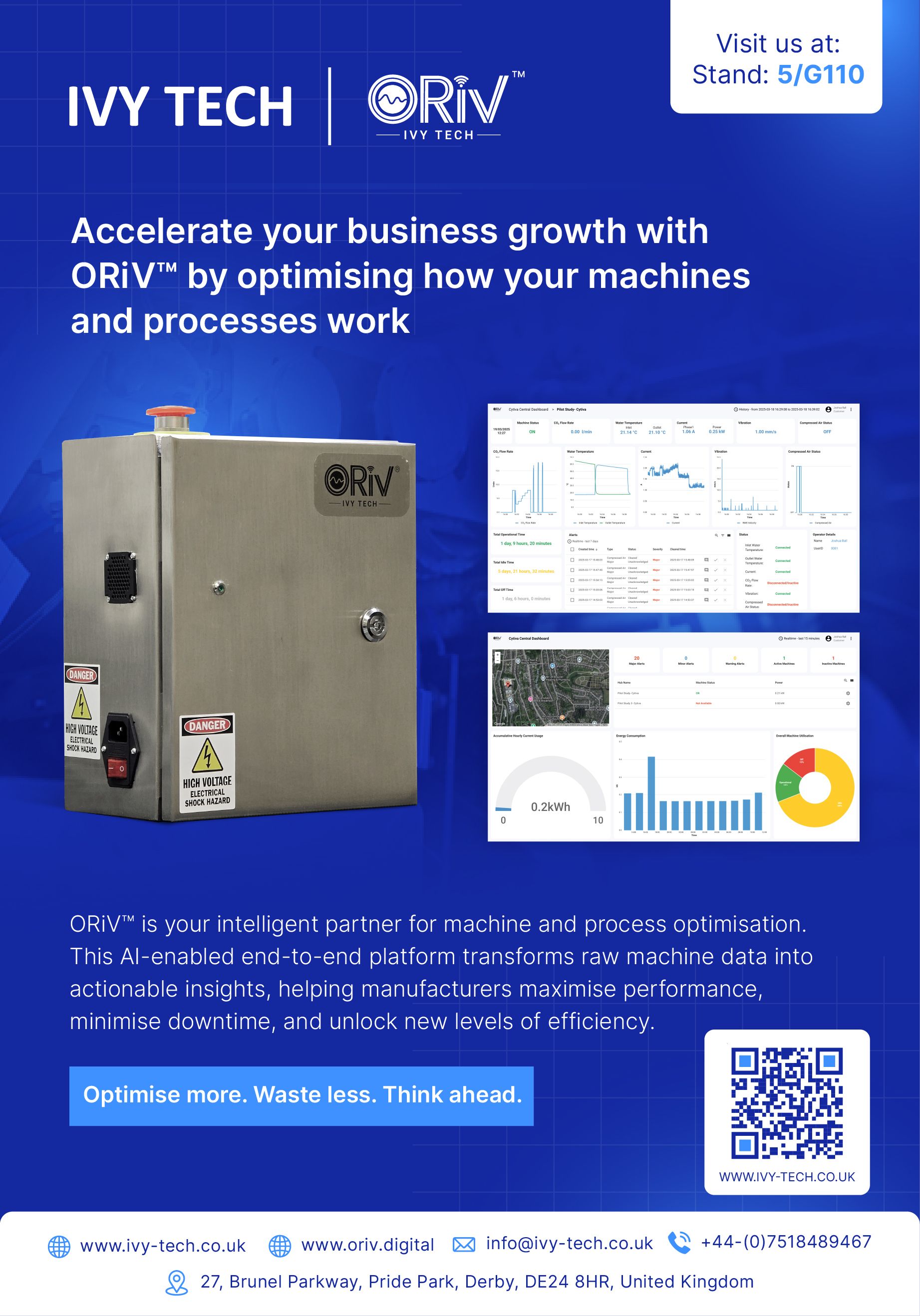 ORiV - AI-enabled factory optimisation - Smart Manufacturing Week 2025